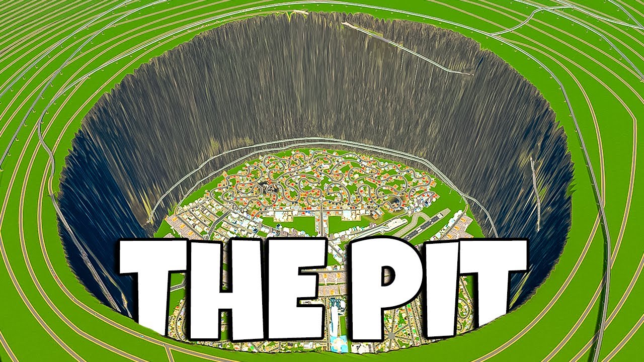 Engineering a city 1000m BELOW GROUND in Cities Skylines! - YouTube