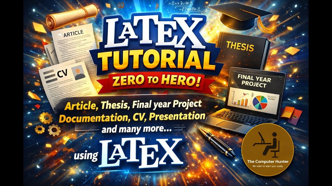 LaTeX Complete Setup Guide | Install TeX Live + TeXstudio on Windows ...
