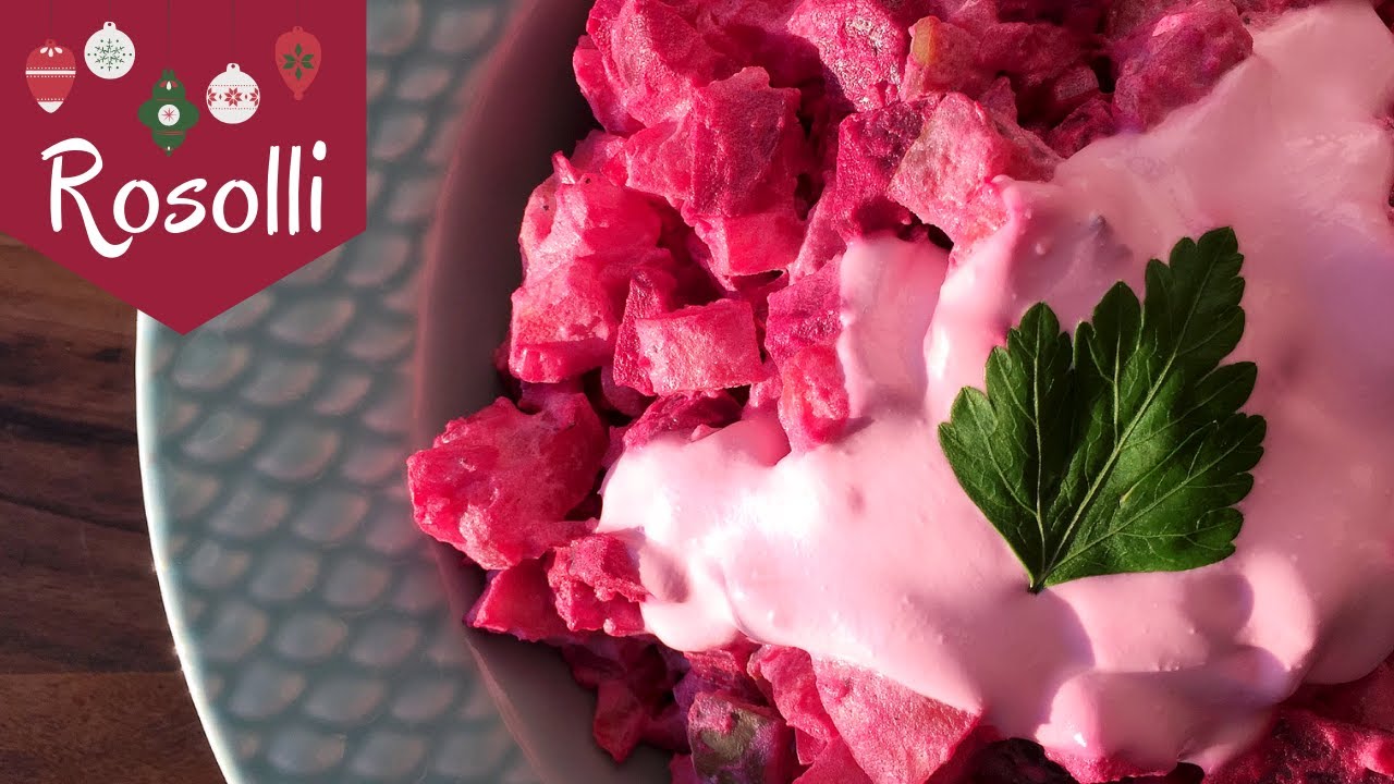 Finnish Christmas Salad - Rosolli | Finlandiyanın Yeni İl Salatı ...