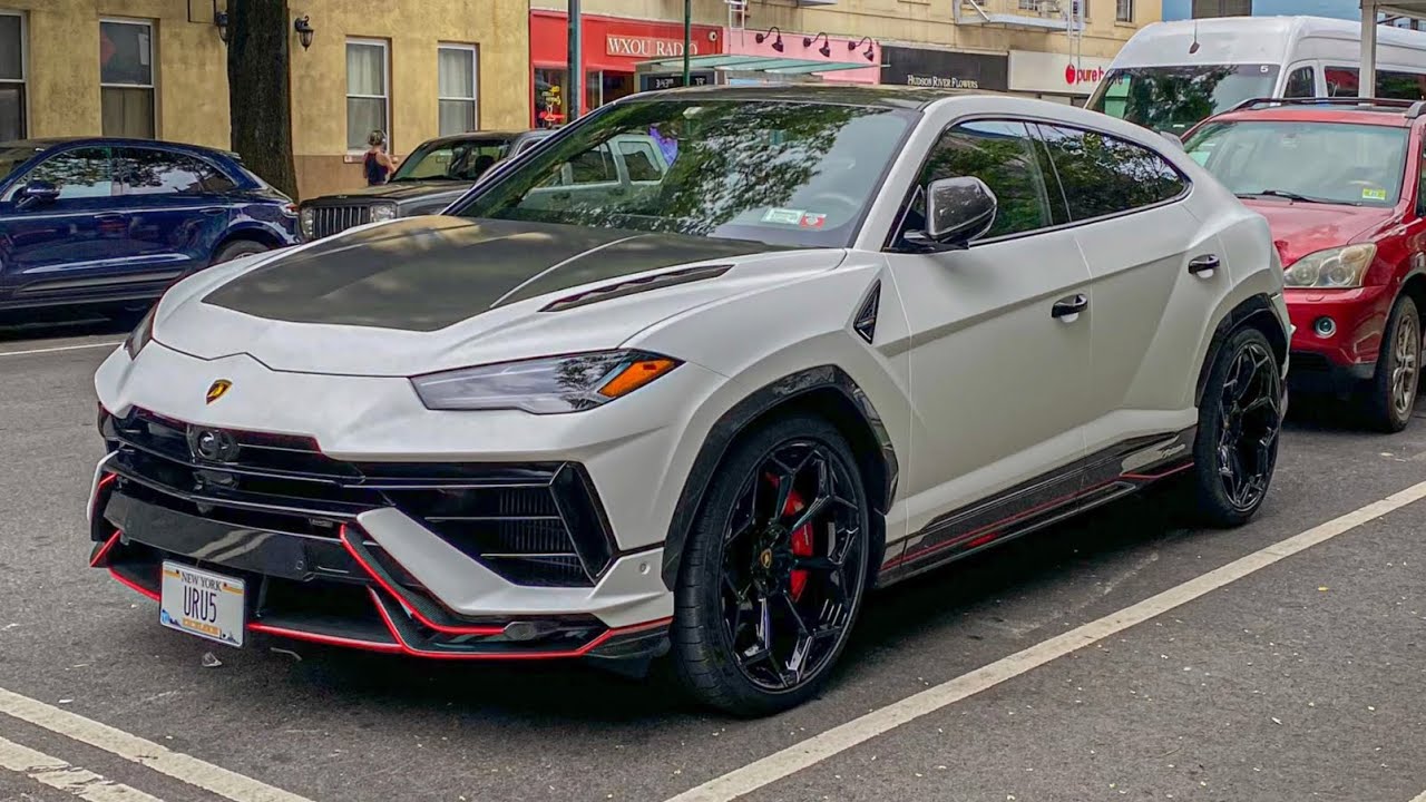 SUPERCARS in NEW YORK (Ford GT, Urus and Huracan performante, GT3 ...