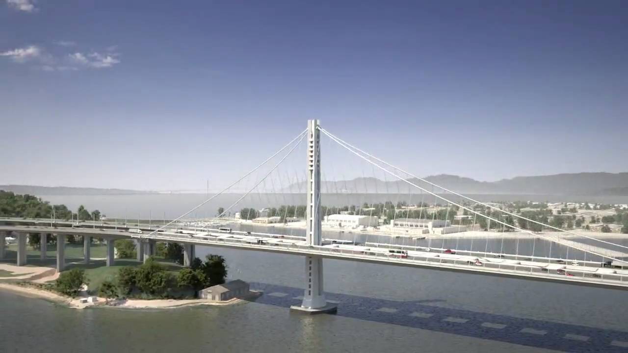 SFOBB New East Span Flyover - YouTube