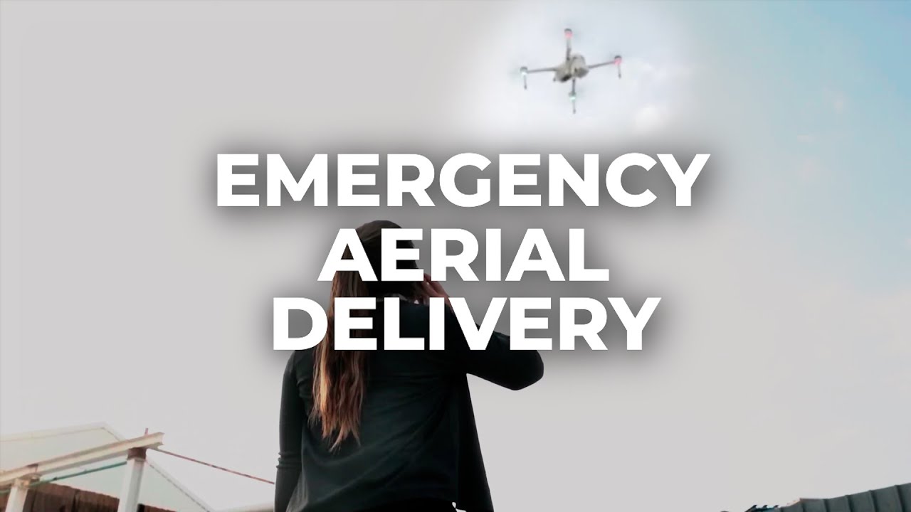 Optimus UAS - Emergency Aerial Delivery - YouTube