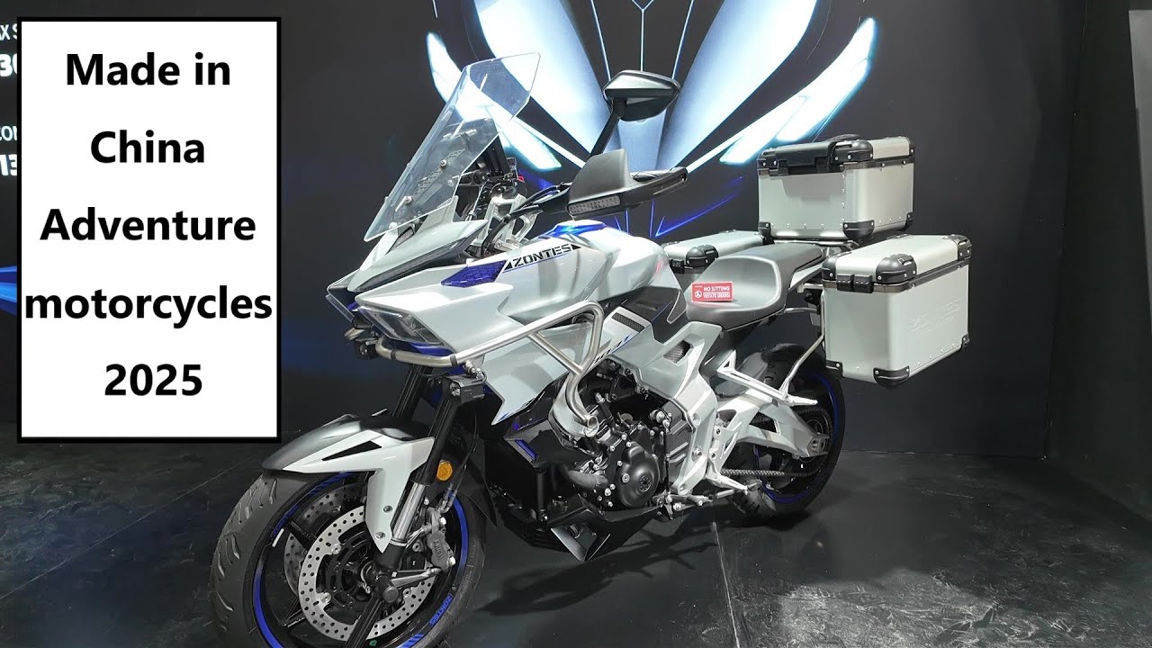 Made in China Adventure motorcycles 2025 - YouTube