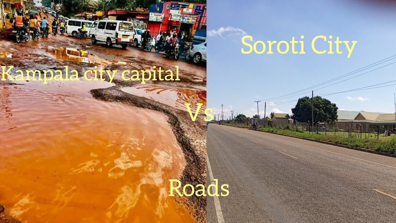 Beautiful Soroti City roads better than Kampala city potholes - YouTube