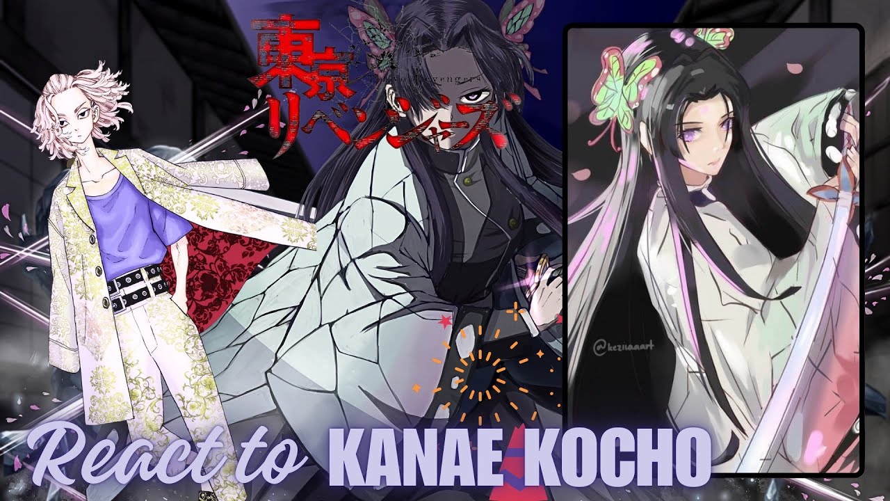 Tokyo revengers react to takemichi as kanae kocho | demon slayer | Giyuu | Gacha life 2 ...