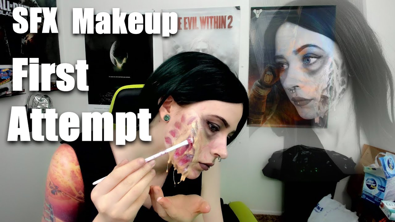 SFX MAKEUP - I haven't done this in YEARS - YouTube