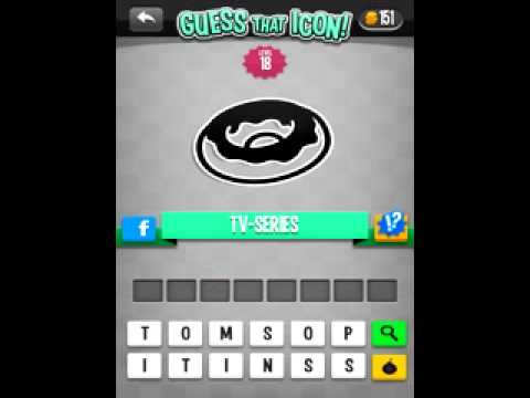 Guess That Icon! game answers level 1-40 - YouTube