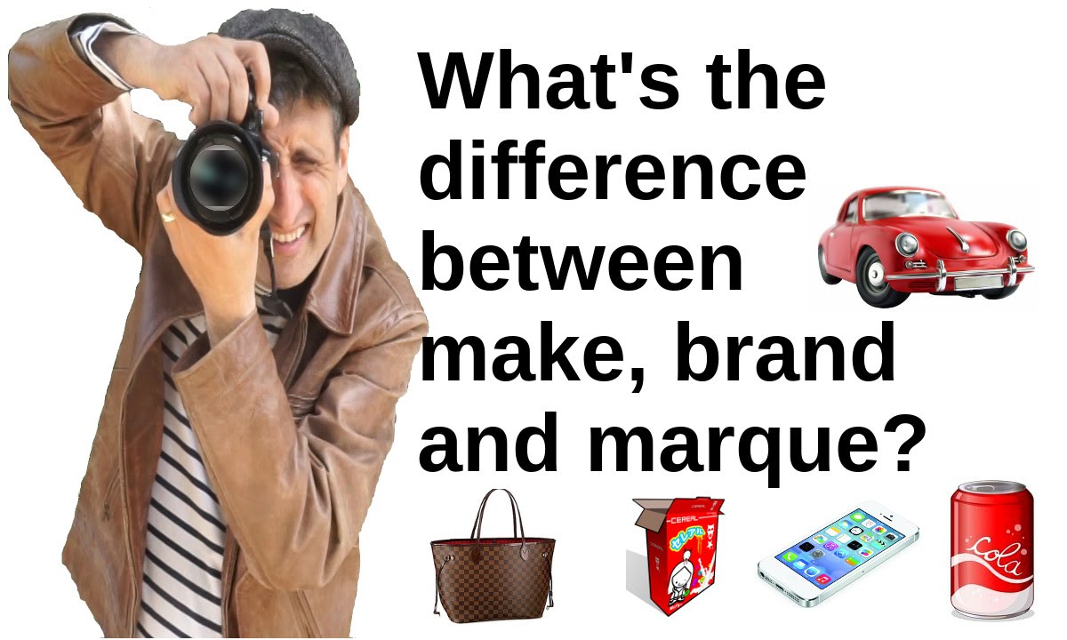 What's the difference between make, brand and marque? - YouTube