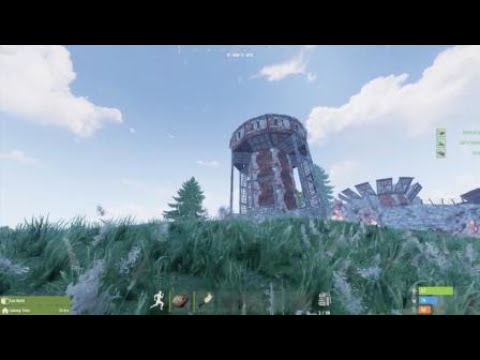 RUST: Indestructible Heli Tower built by @ichbslapper - YouTube