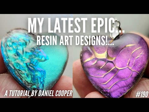 Resin Art + BABY LOTION! A Video by Daniel Cooper - YouTube