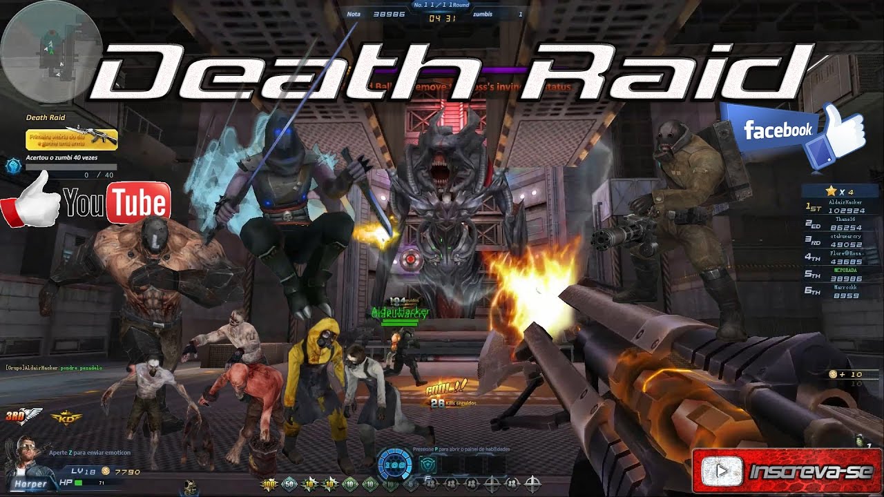 Death Raid com MCPORADA - YouTube