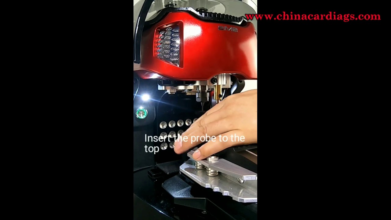 How to Install the cutter & probe for 2M2 Magic Tank Key Machine - YouTube