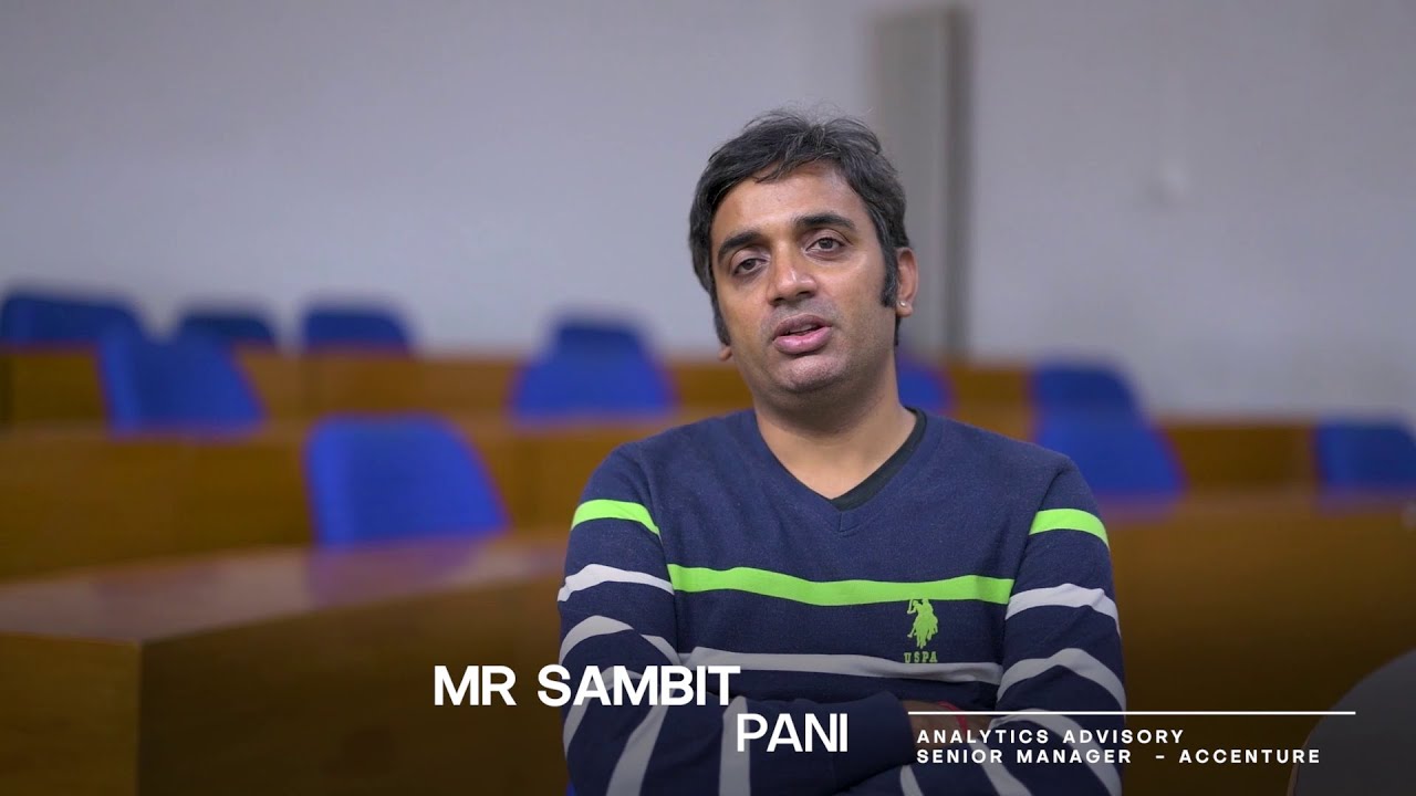 Mr. Sambit Pani, an Analytics Advisory Senior Manager at Accenture is ...
