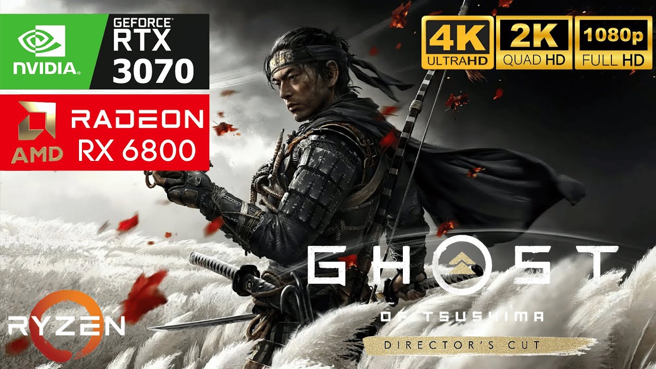 Ghost of Tsushima - RTX 3070 - RX 6800 | High Settings - YouTube