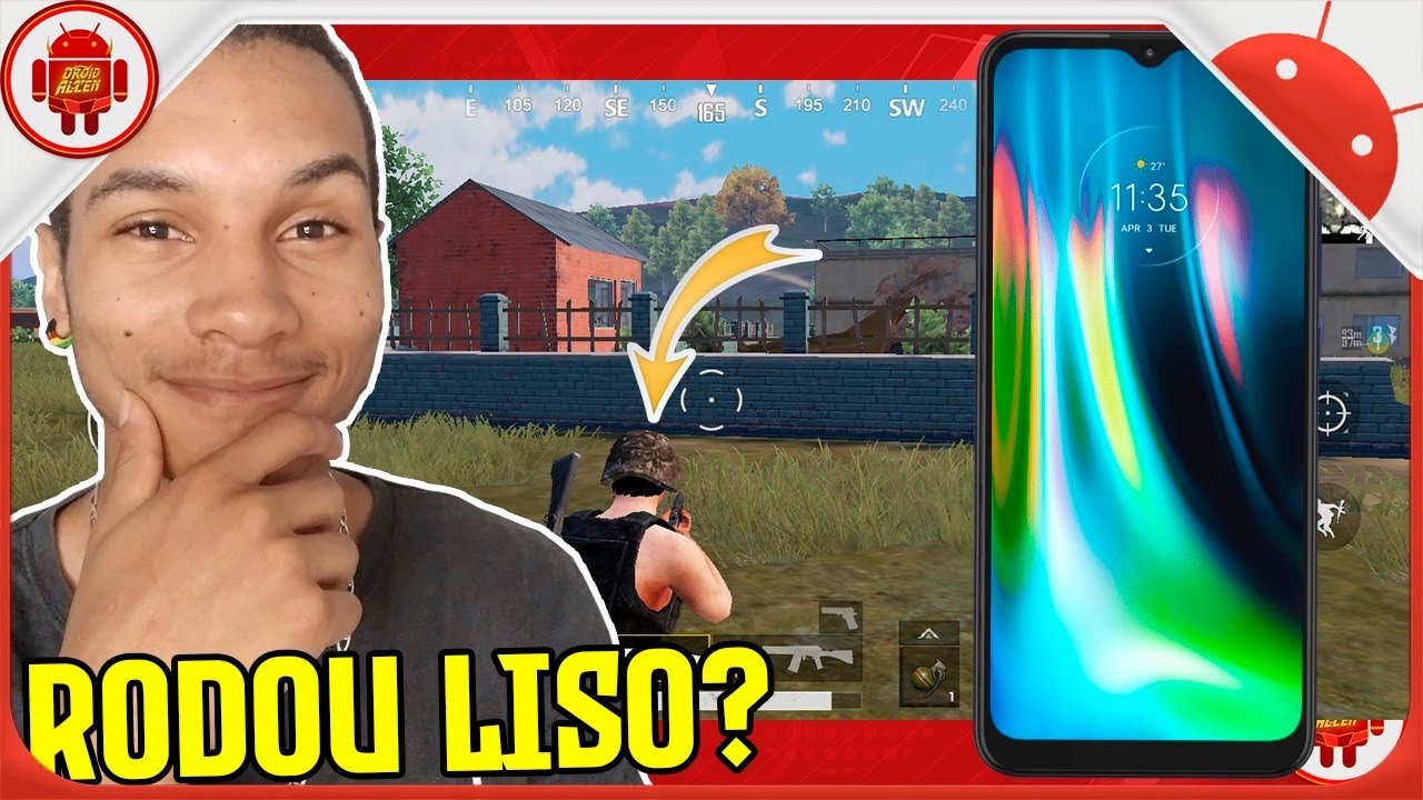 MOTOROLA MOTO G9 PLAY TESTE DE PUBG MOBILE (roda bem? mostrei) - YouTube
