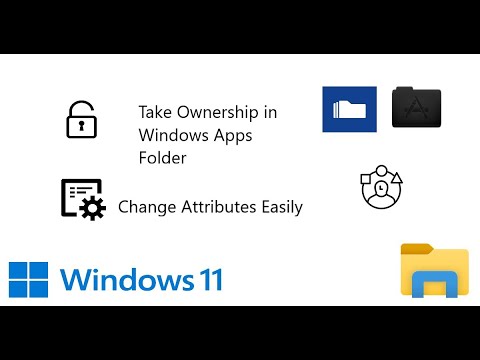 Take Ownership/Change Attributes of Windows Apps or Any Special Folder ...