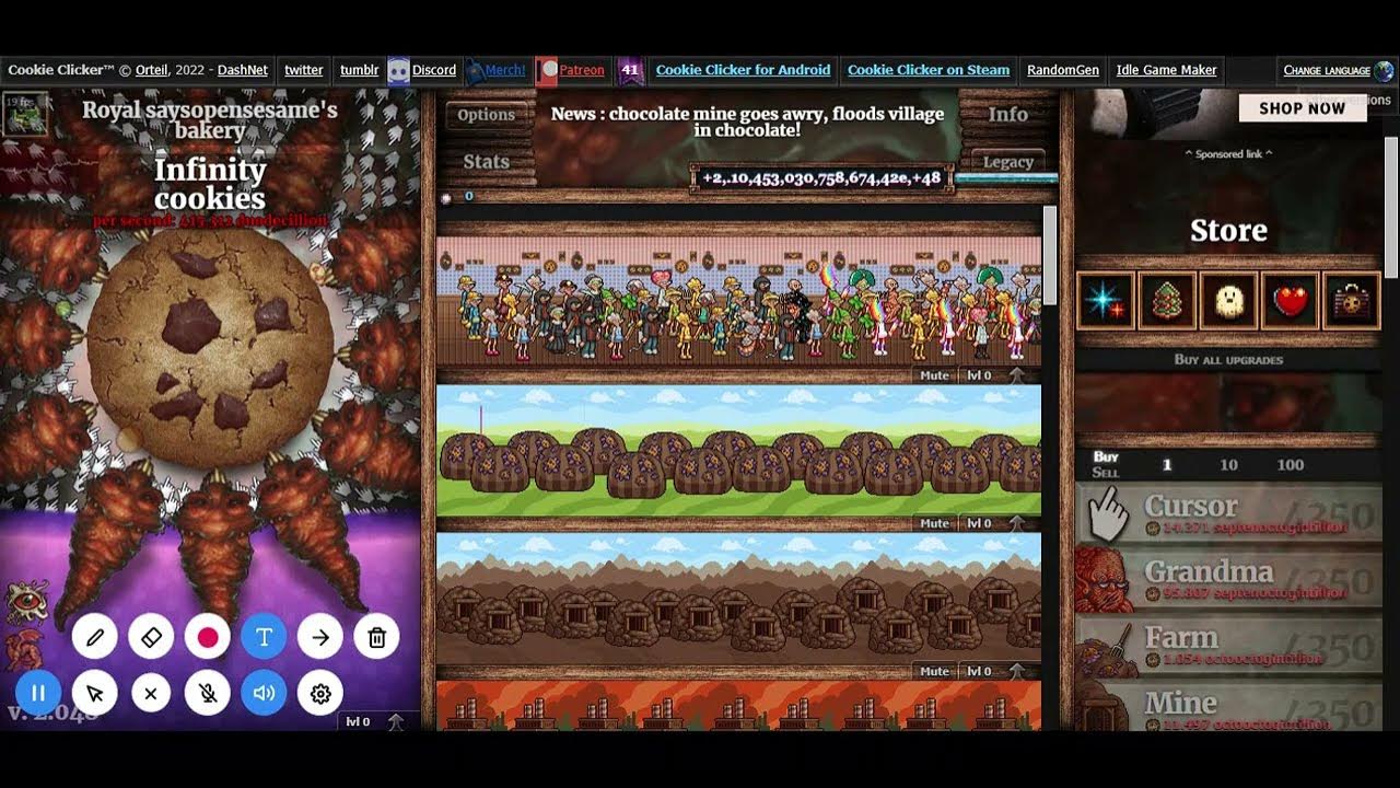 EASY Cookie Clicker HACK (steps in description) - YouTube
