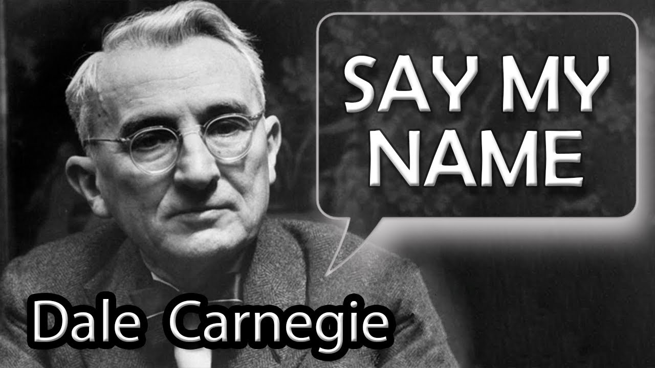 "Magic Of Name" by Dale Carnegie - YouTube
