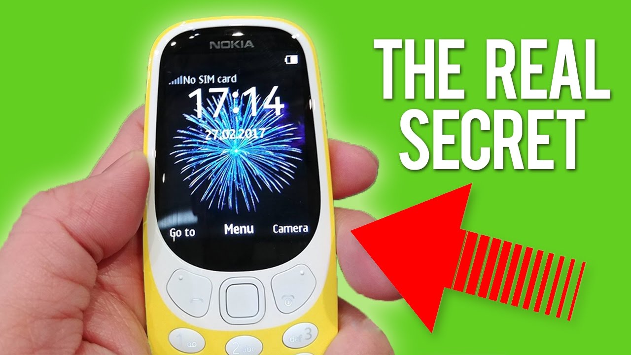 Nokia 3310 | THE REAL SECRET BEHIND THE RELAUNCH OF NOKIA 3310 | 2017 ...