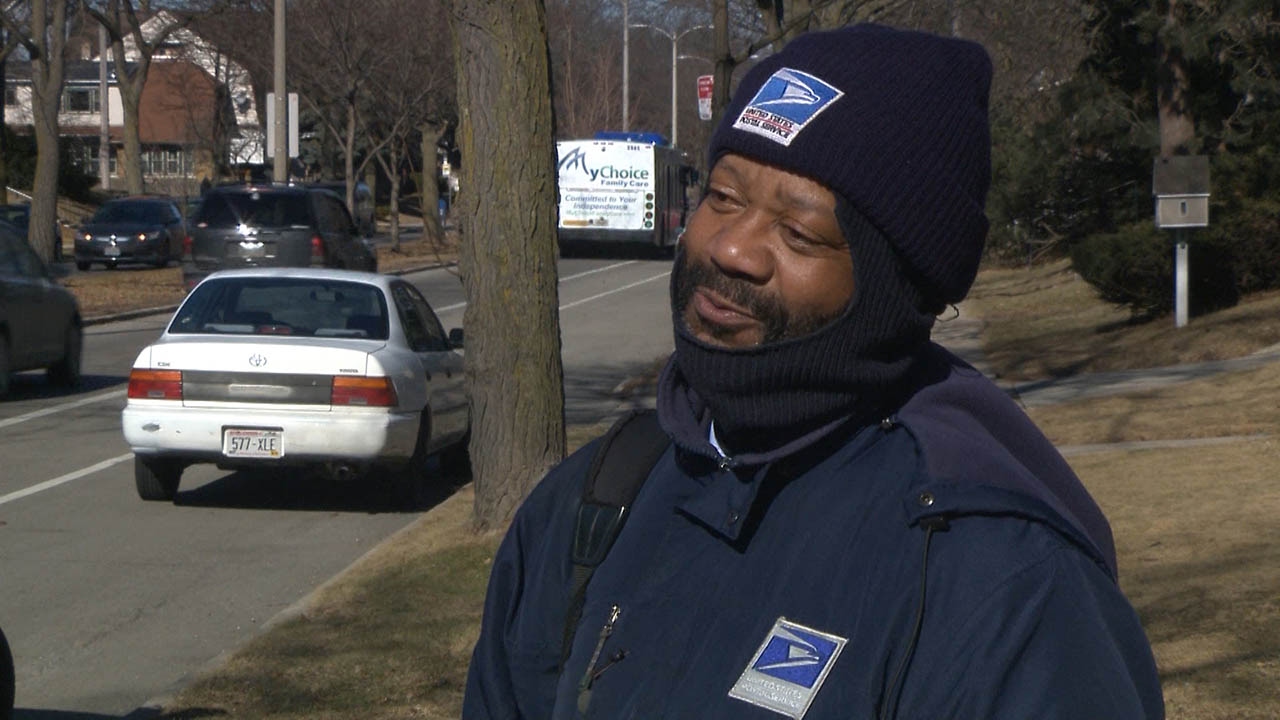 Mailman thought news story was about cold weather. It was about him ...
