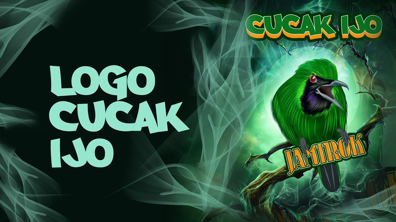 Smudge Painting Logo Cucak Ijo | Tutorial Photoshop - YouTube