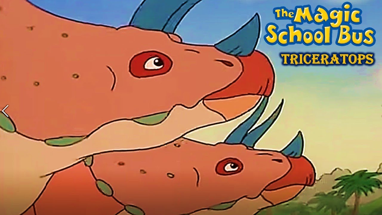 The Magic School Bus triceratops screen time - YouTube