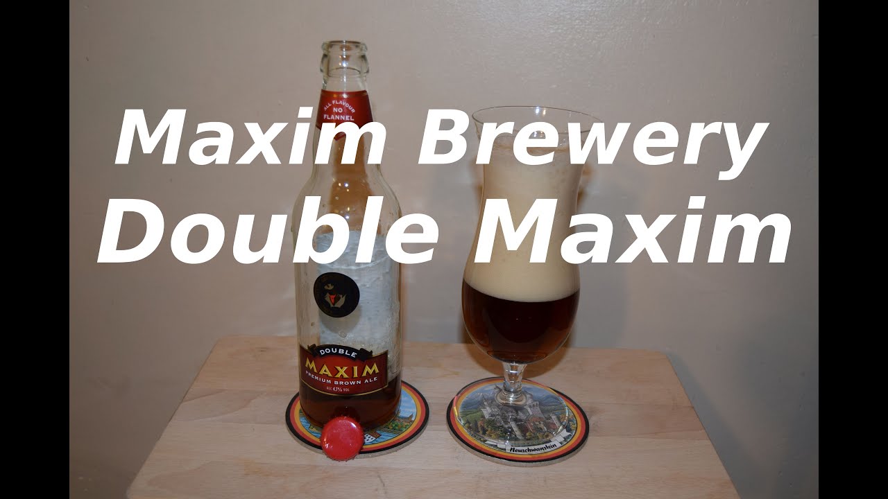Maxim Brewery Double Maxim - YouTube
