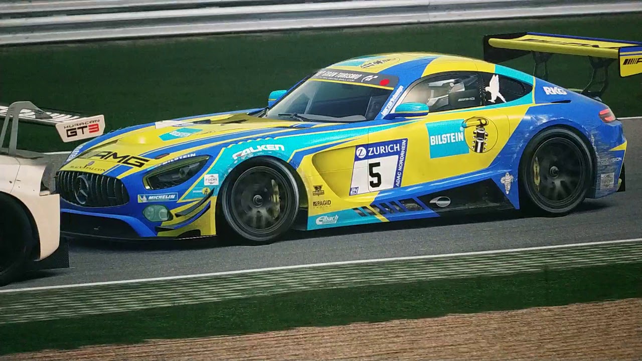 Assetto Corsa Sol Mod Fighting AI @ Brands Hatch - YouTube