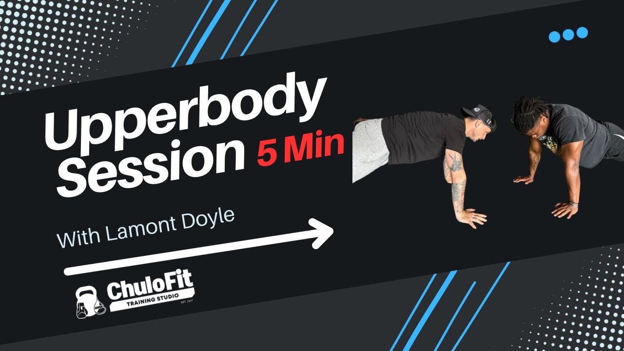Quick Upperbody Workout: Strengthen Arms & Chest | ChuloFit Training ...