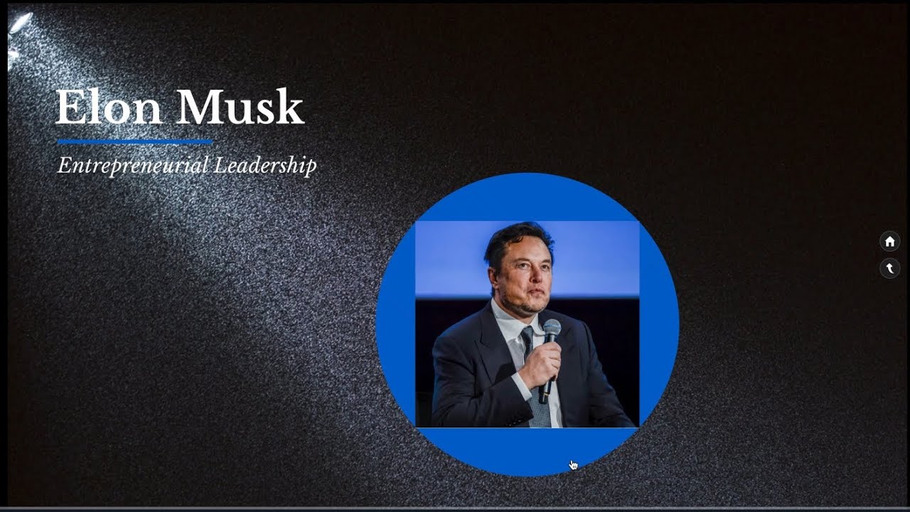 Why Elon Musk is a Great Example of Entrepreneurial Leadership - YouTube