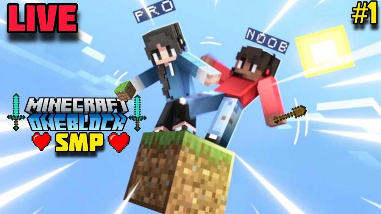 Minecraft Public One Block Smp Live Stream #minecraft #live - YouTube