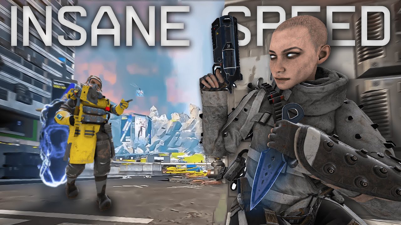 INSANE MOVEMENT SPEED (5800 Damage) | Apex Legends - YouTube