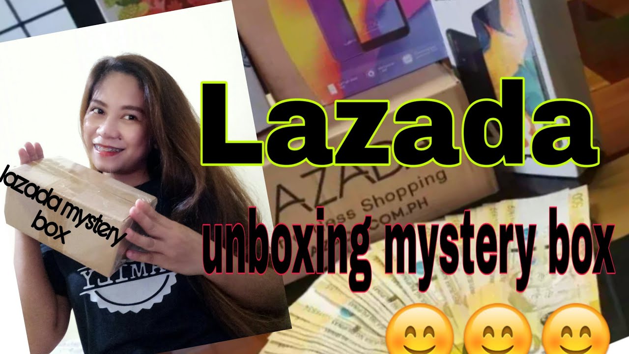 Unboxing mystery box from lazada - YouTube