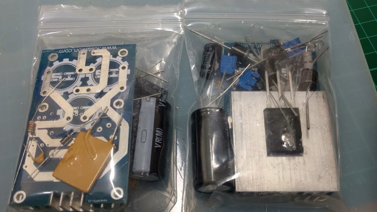 LT1083 Adjustable Regulator Kit Build - YouTube