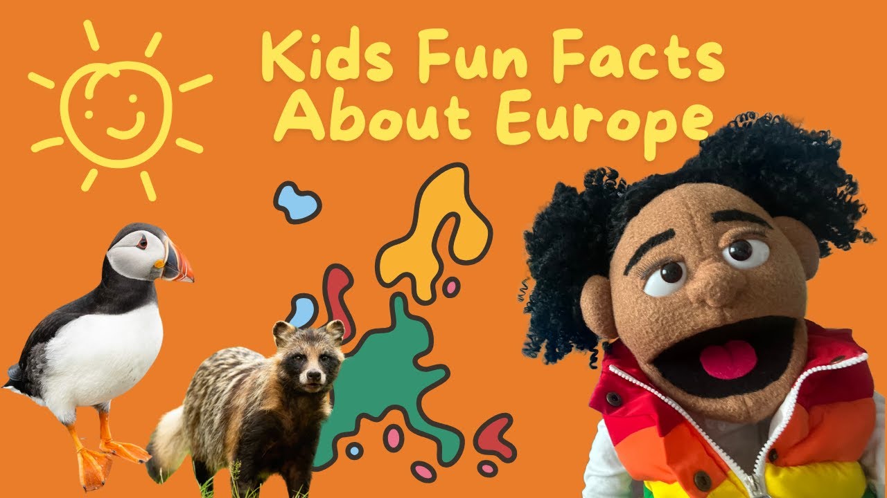 Fun Kids Facts About The Continent Europe With Passport Poppy! - YouTube