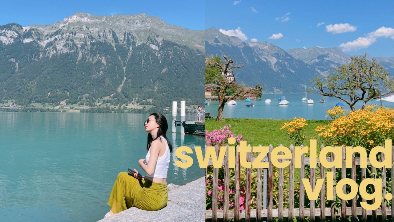 [Eng] First time in Switzerland 🇨🇭| Interlaken, Iseltwald CLOY ♡₊˚ 🦢 ...