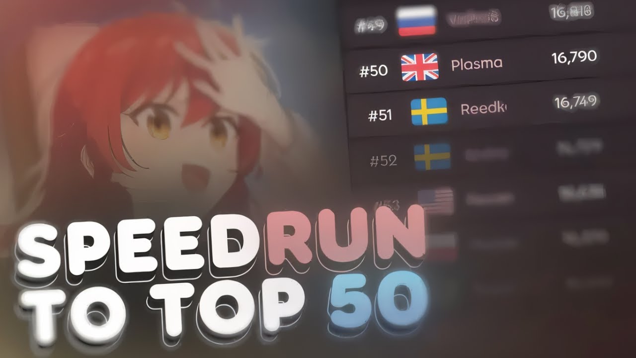 Osu! Speed Run To The Top!!! (Send Me Maps To Play On Stream!!!) (FACE ...