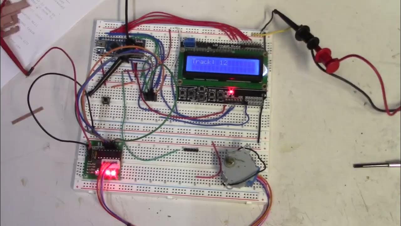 DIY Turntable Part 1: Arduino control system prototype demo, and cutting the pieces on the XTool ...
