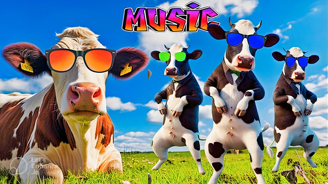 FUNNY COW DANCE 8 | COW DANCE & COW VIDEO| DANCING COW - YouTube