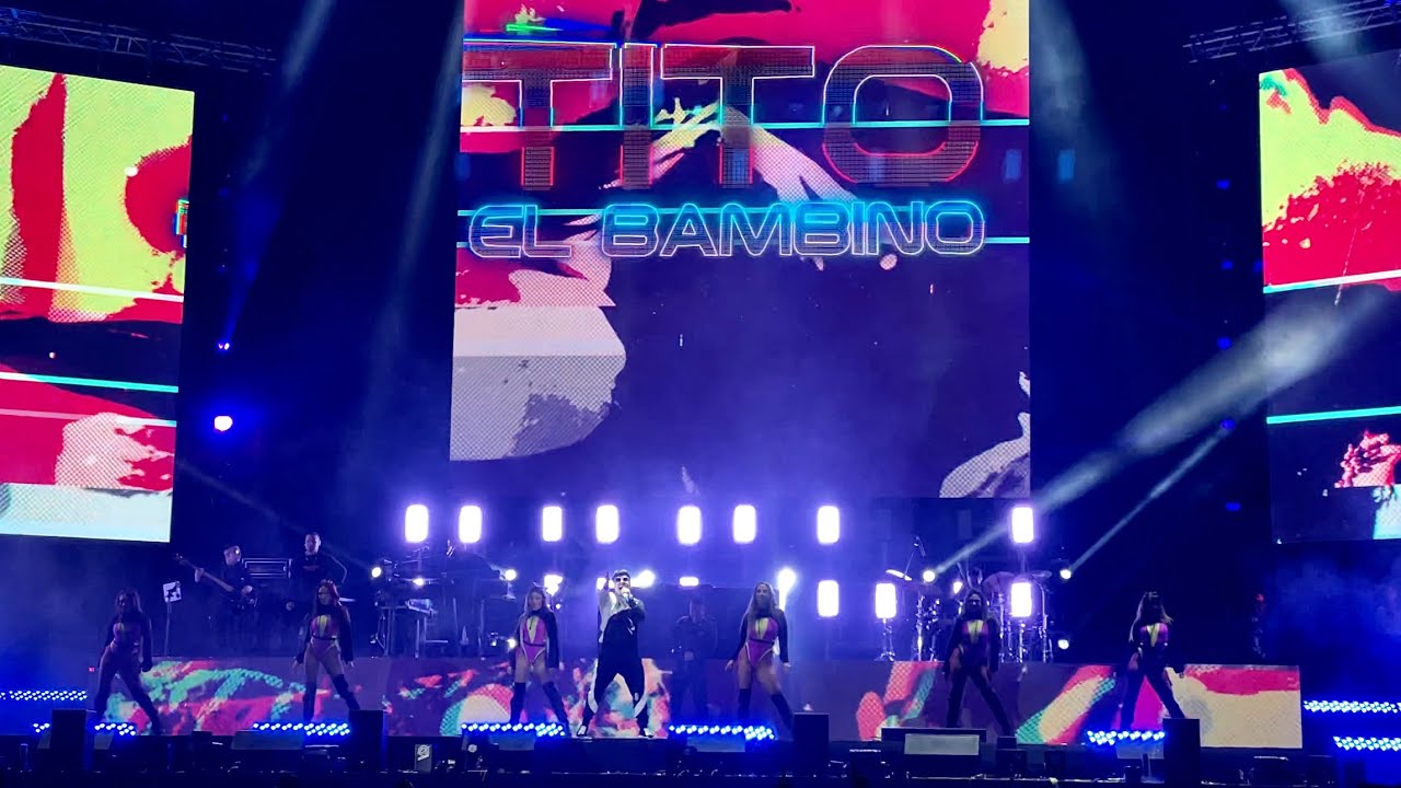 Tito El Bambino - Concierto Completo (En Vivo) 4K @ Halloween Urban ...