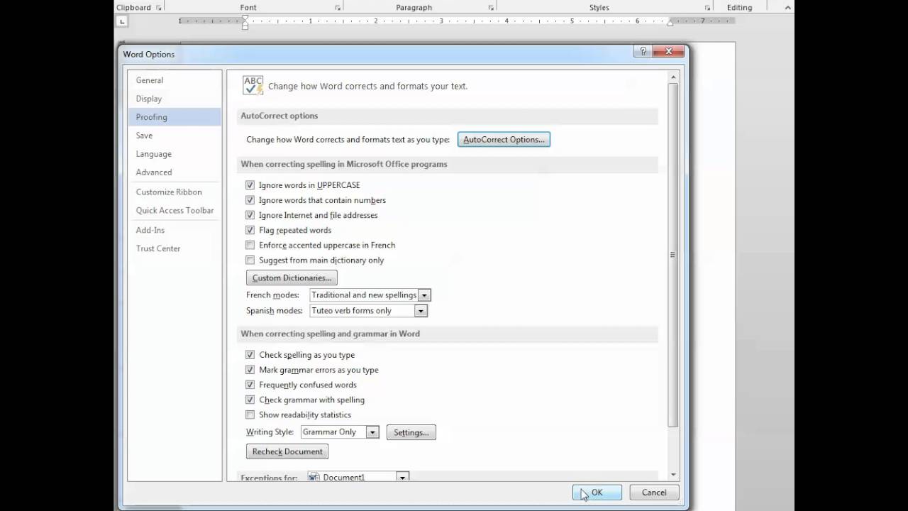How to Customize how Fractions Display in Word - YouTube