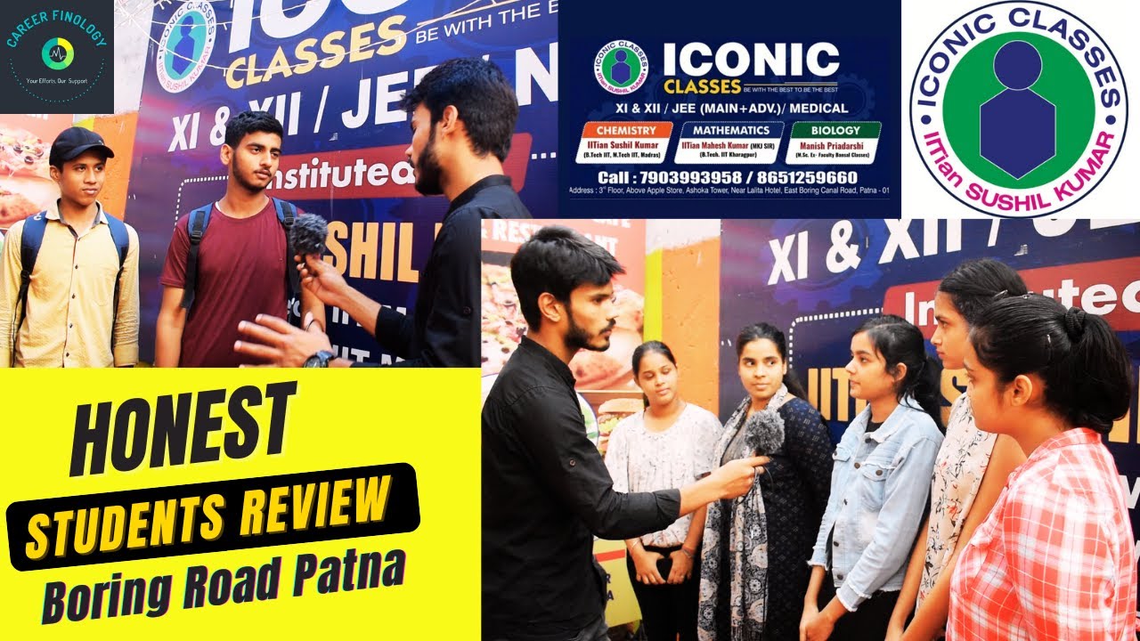 Iconic Classes Honest Review by Students in Patna | IIT JEE | NEET ...