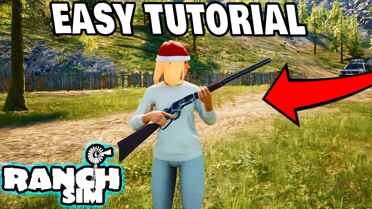 How To Get Rifle In Ranch Simulator - YouTube