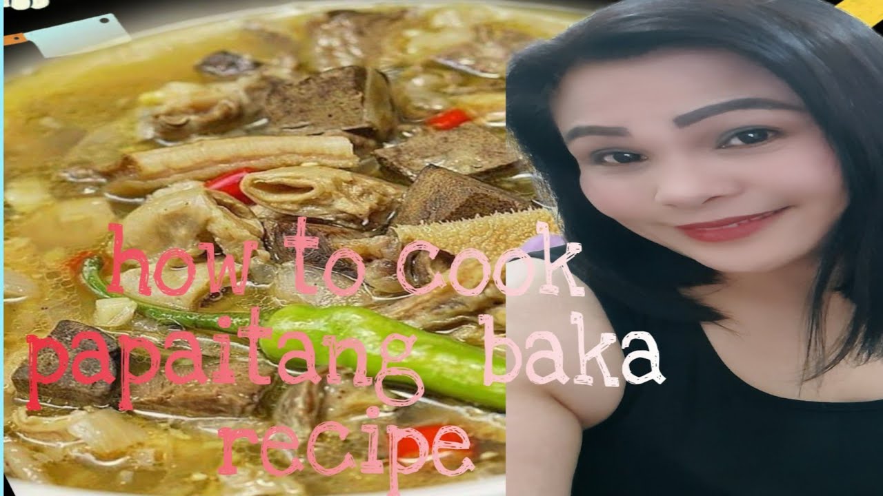 how to cook papaitan my own recipe - YouTube