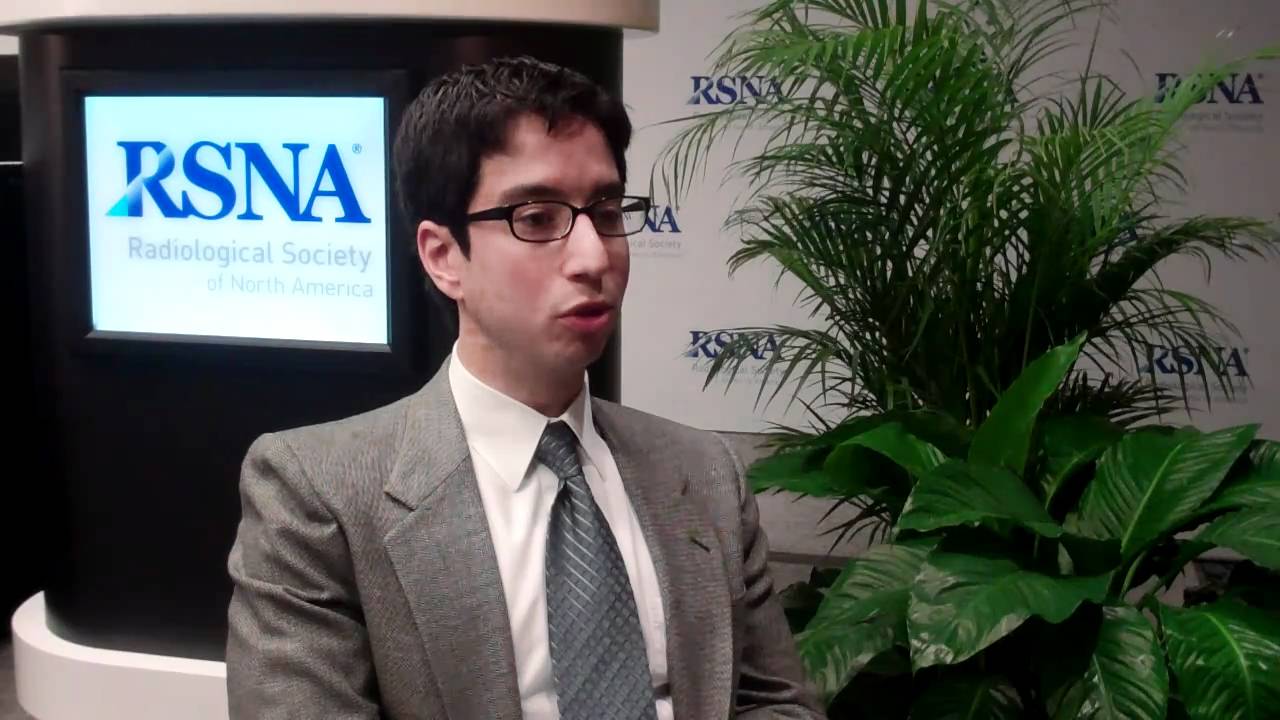 RSNA 2010 Presenter Cyrus Raji, Ph.D. - YouTube