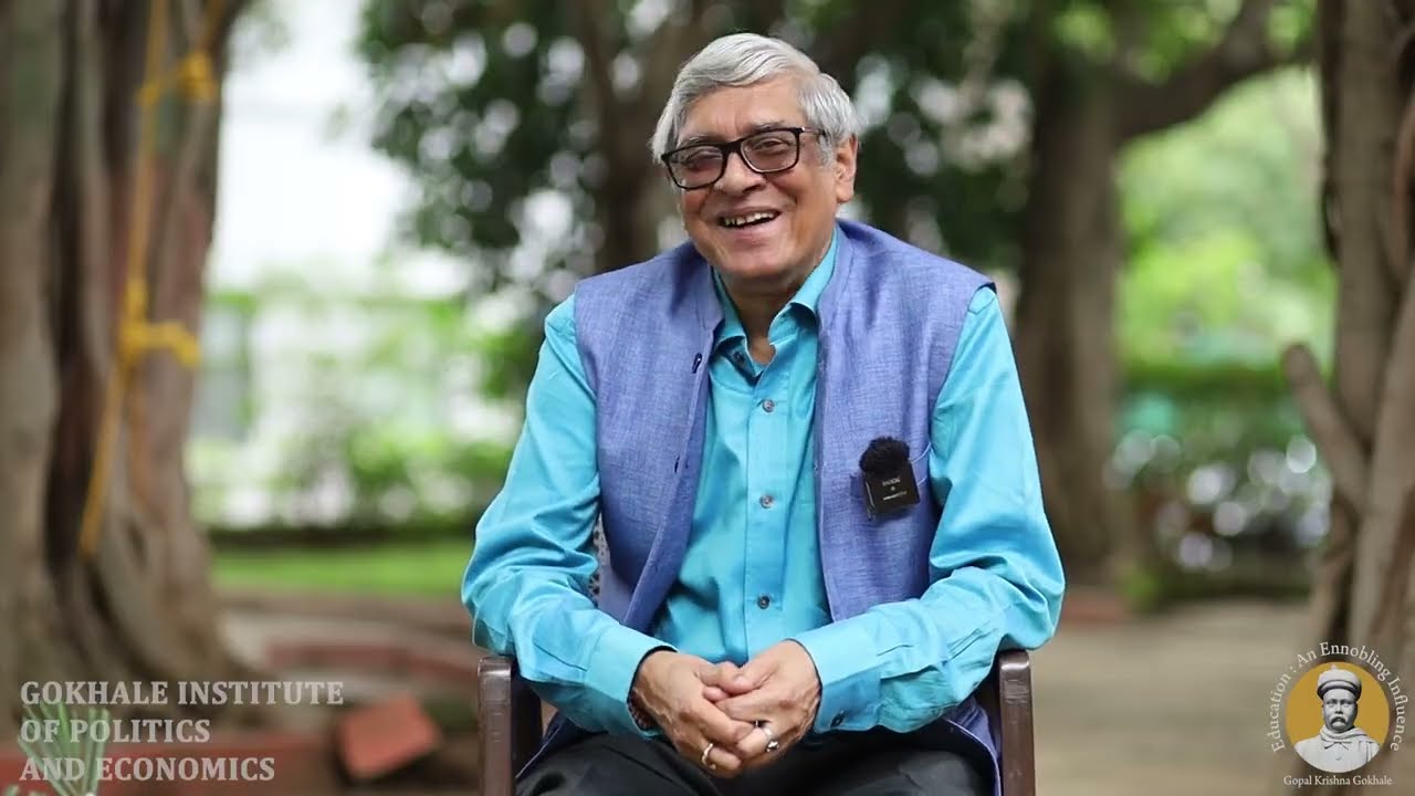 Dr Ajit Ranade interviews Dr. Bibek Debroy | Gokhale Institute of ...