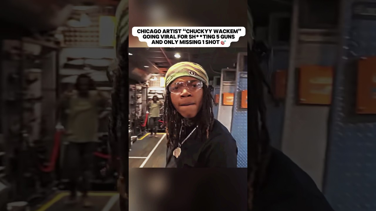 Chicago Artist “Chuckyy Wackem” Going Viral For Only Missing 1 Shot At ...