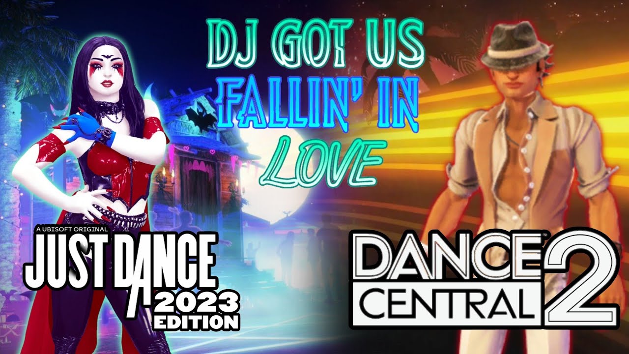 Just Dance vs. Dance Central - DJ Gotta Us Falling In Love || SCADUSSH ...