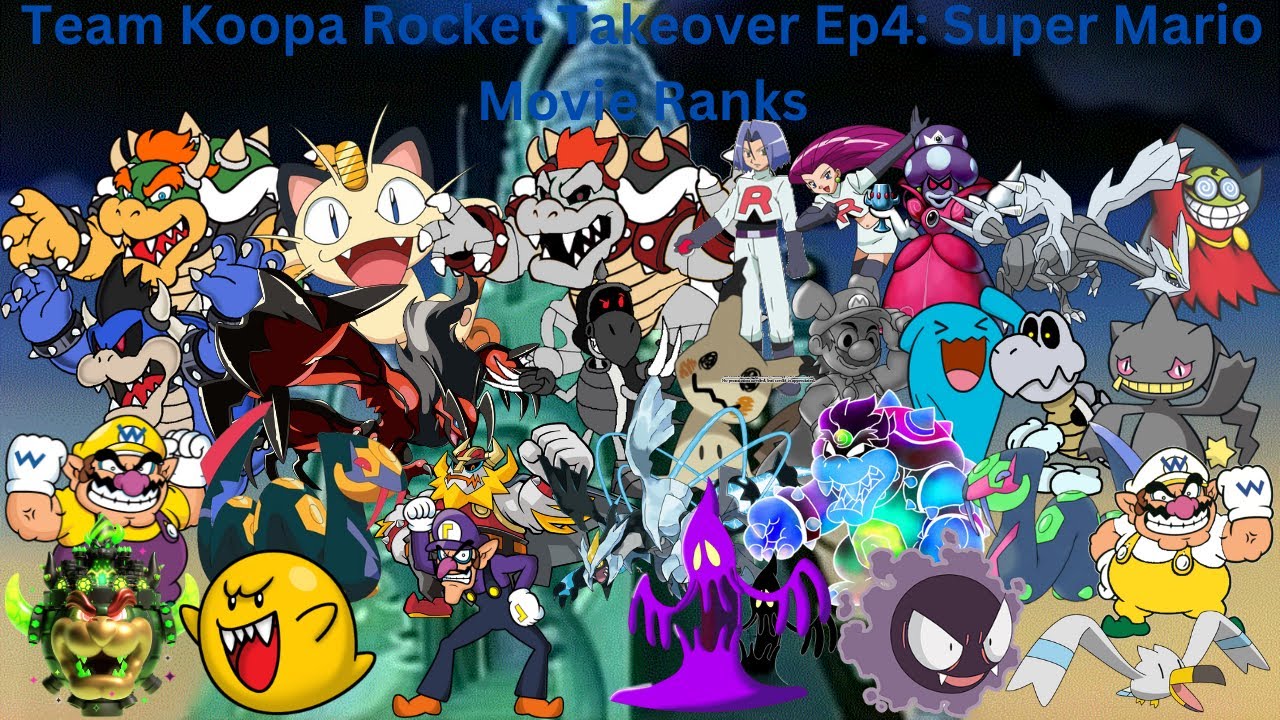 Team Koopa Rocket Takeover Ep4: Super Mario Movie Ranks - YouTube