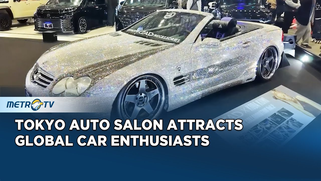 Tokyo Auto Salon Displays Advanced Vehicle Designs - YouTube